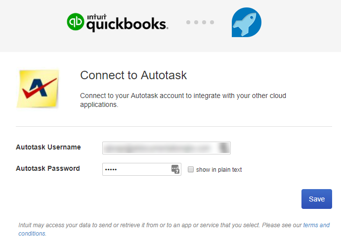 QuickBooks Online Invoice Transfer Setup
